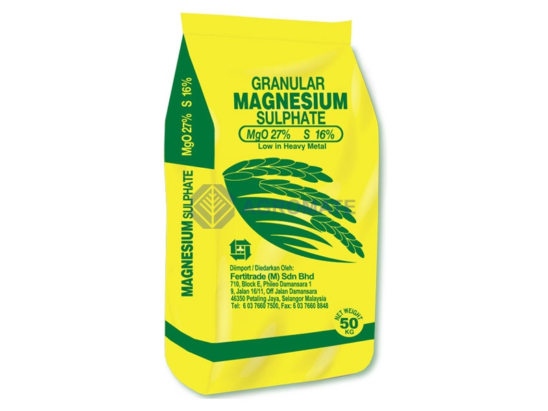 Kieserite (26% - 27% MgO)